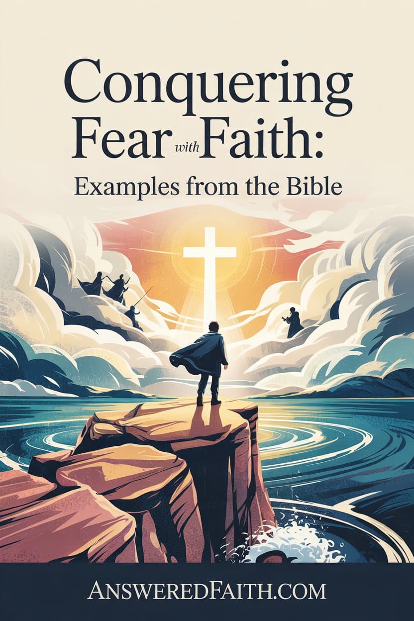 Conquering Fear with Faith: Examples from the Bible