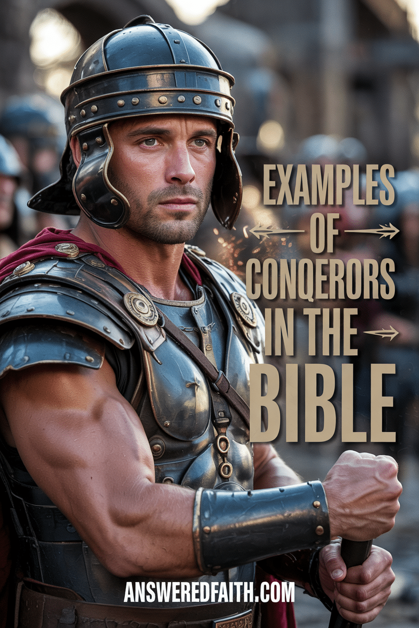 7 Mighty Biblical Conquerors Who Changed History | Divine Warriors in ...