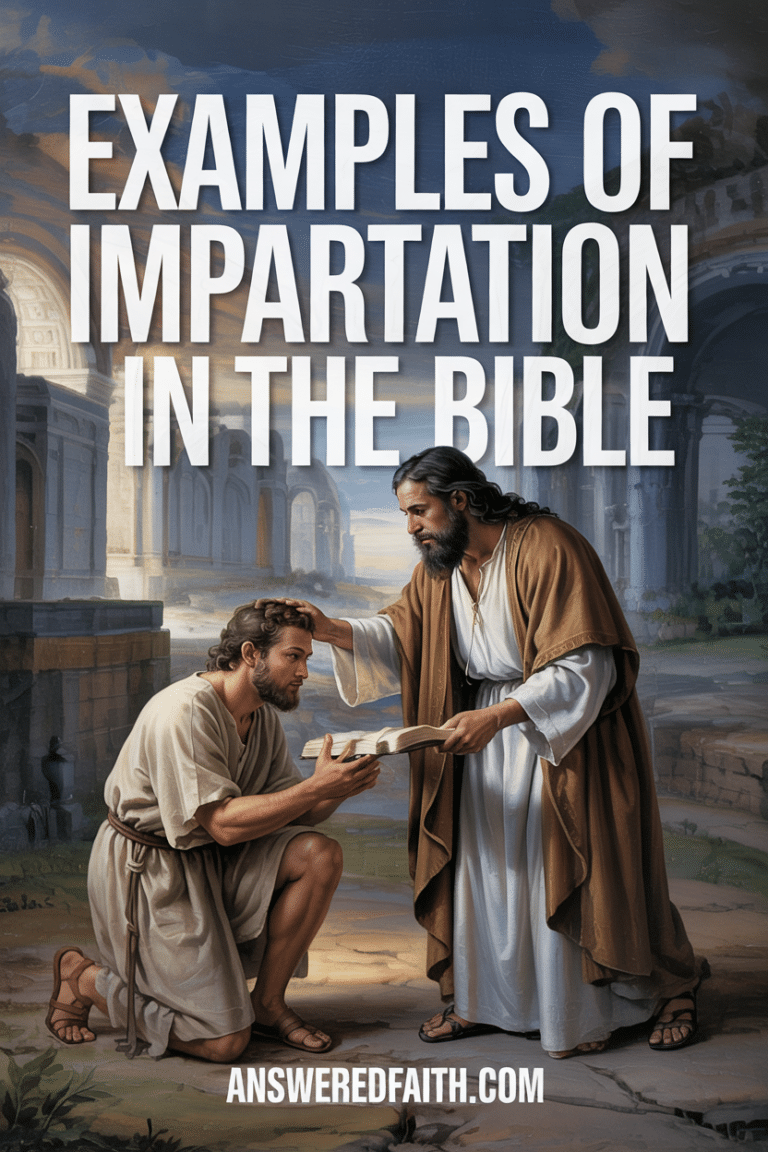 Unlocking Divine Authority: Biblical Examples of Impartation
