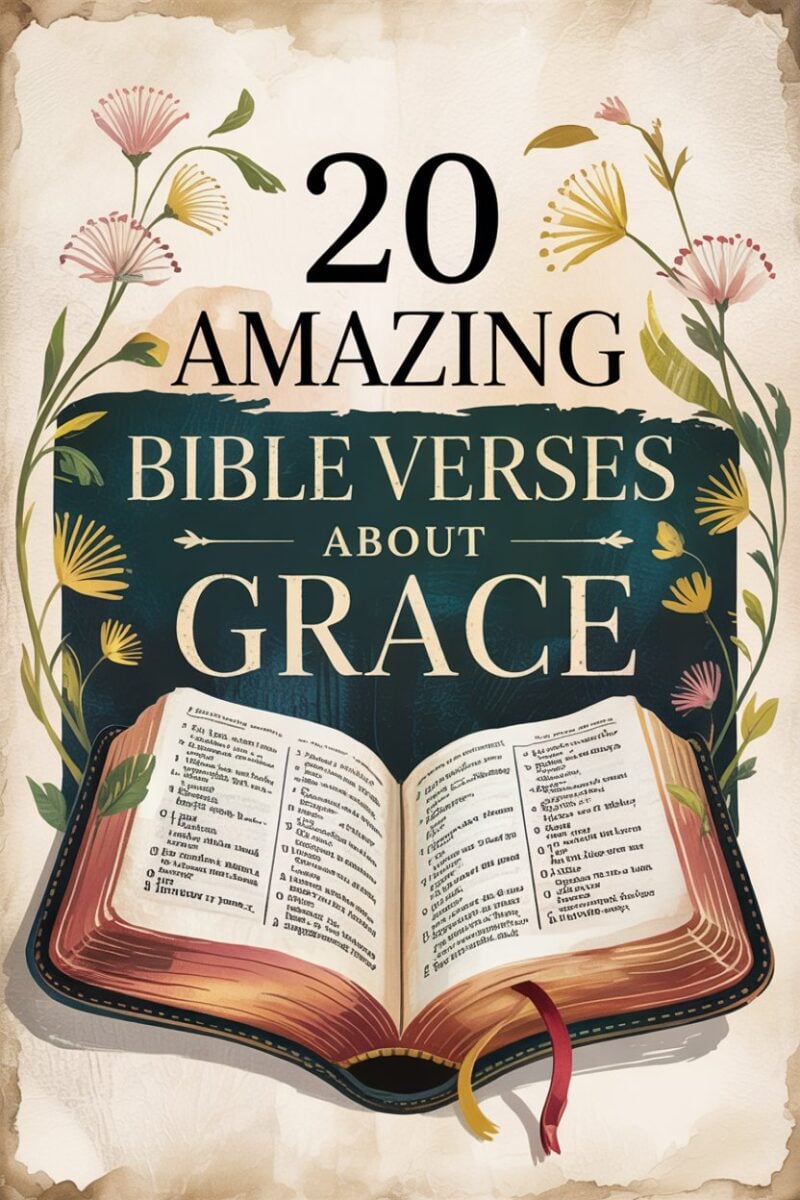 20 Amazing Bible Verses About Grace