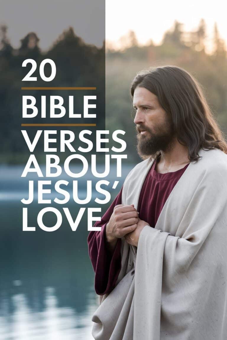 Empowering Bible Verses on Jesus' Love: Overcoming Doubts with ...