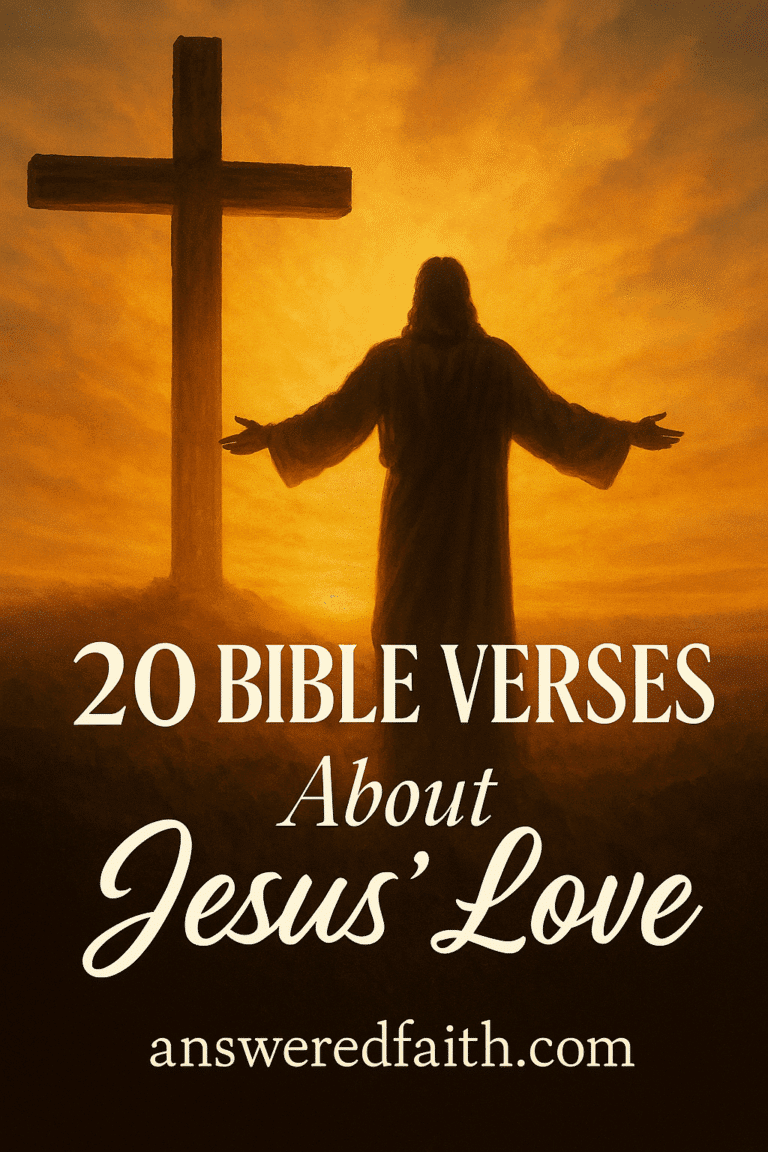 Empowering Bible Verses on Jesus' Love: Overcoming Doubts with ...