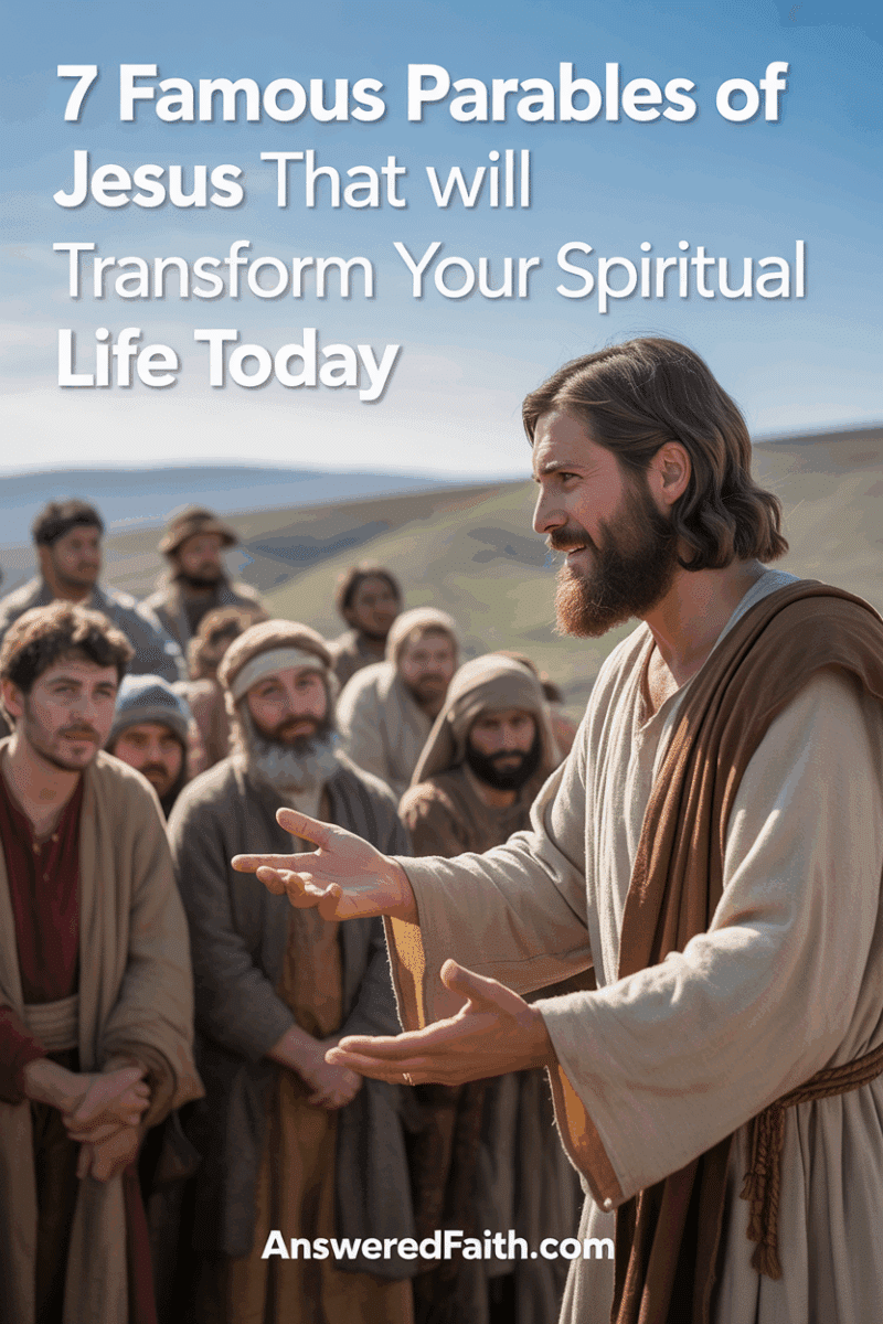 Exploring the Famous Parables of Jesus: Lessons in Love & Faith