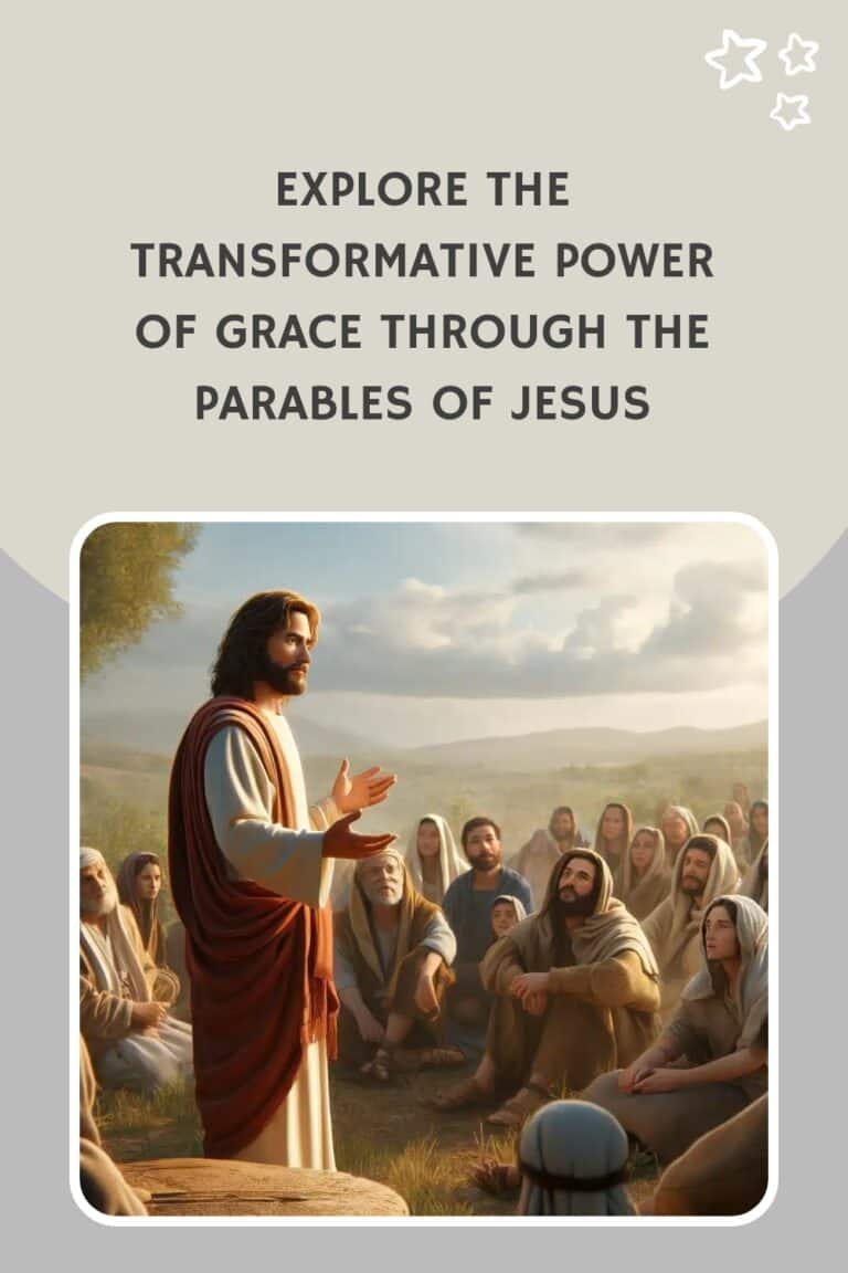 Explore the Transformative Power of Grace Through the Parables of Jesus