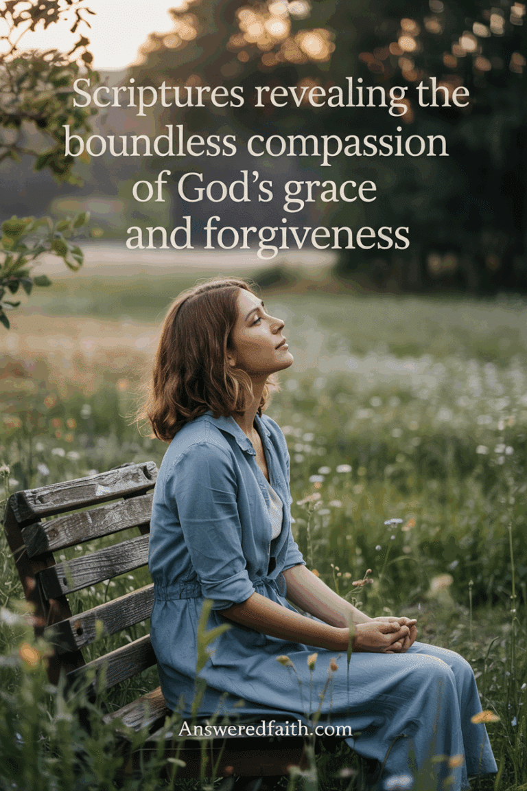 Bible Verses Celebrating God's Grace and Forgiveness