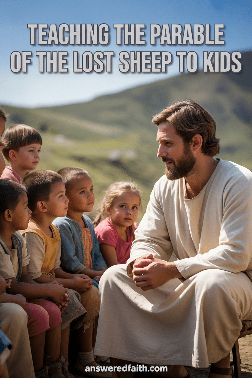 Fun Ways to Teach Kids the Parable of the Lost Sheep: Activities & Lessons