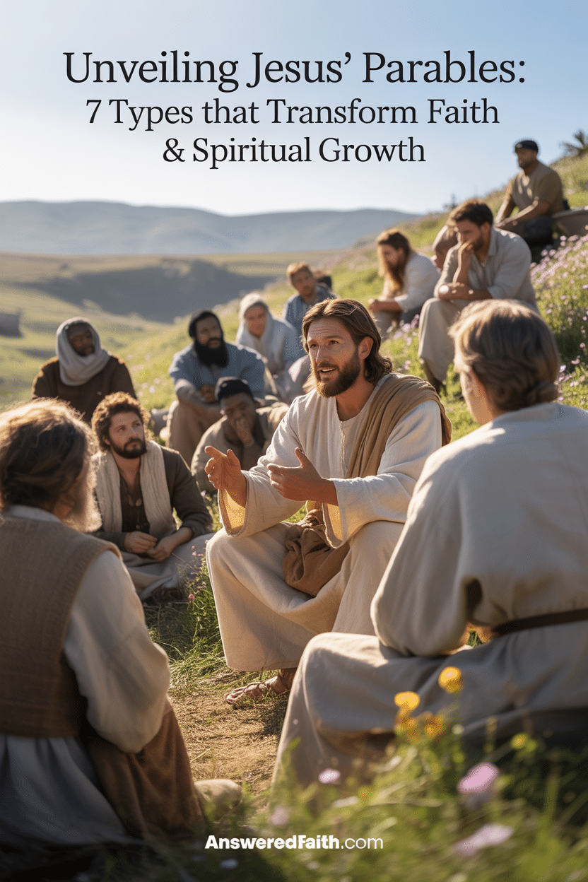 Unveiling Jesus' Parables: 7 Types That Transform Faith & Spiritual Growth