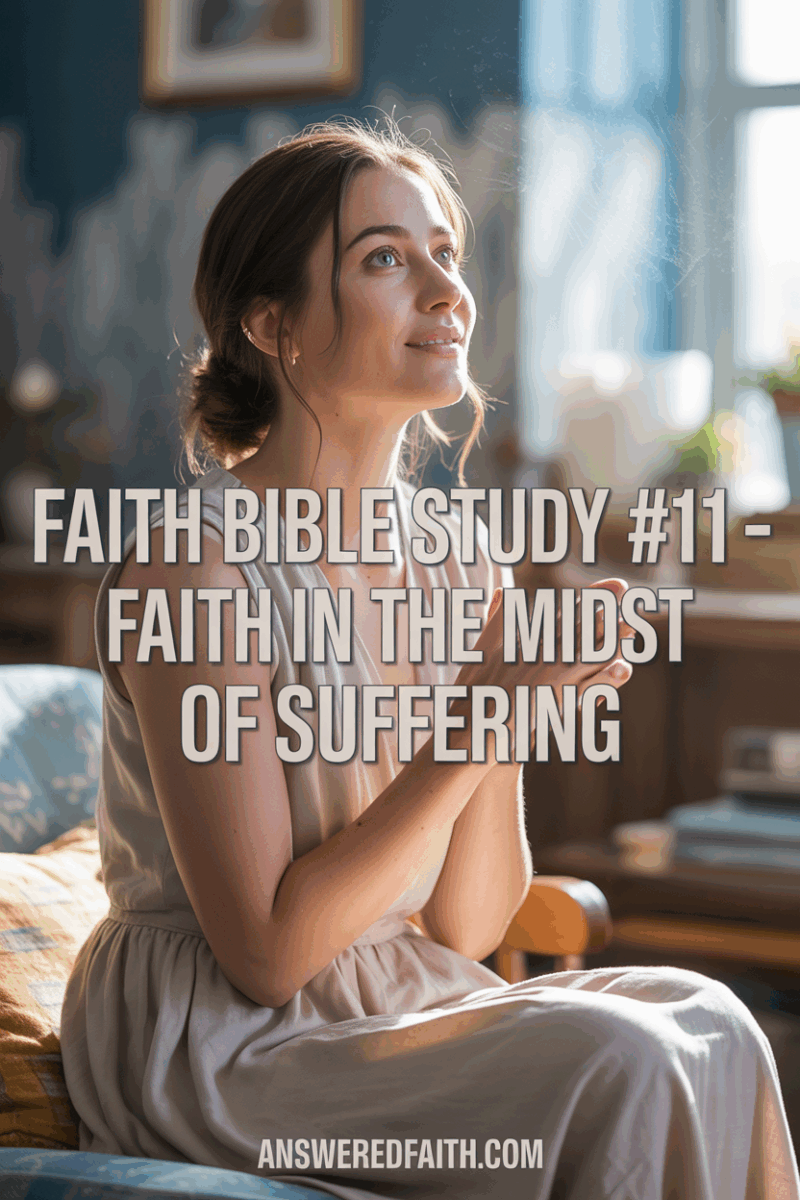 Faith Bible Study: Finding Hope in Suffering