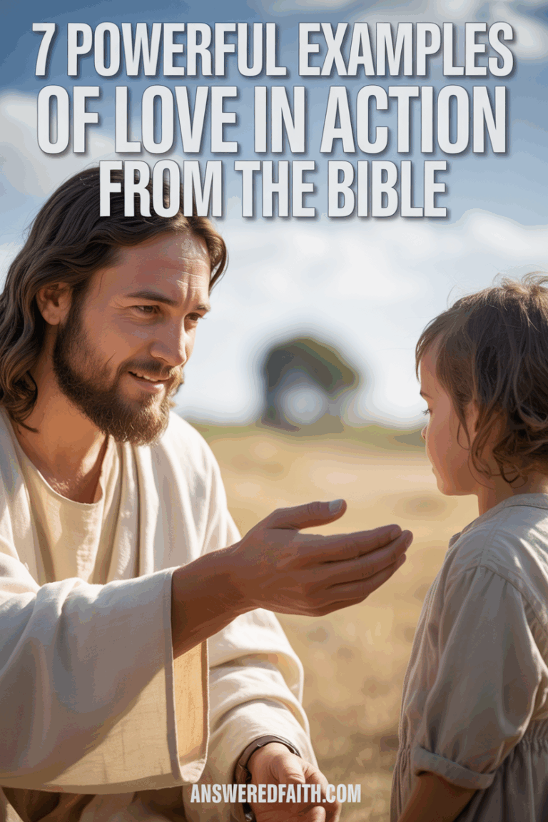 Biblical Love in Action: Key Examples from Scripture