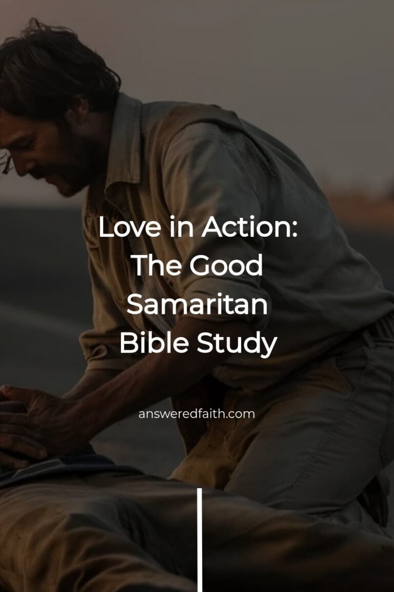Love in Action: The Good Samaritan Bible Study