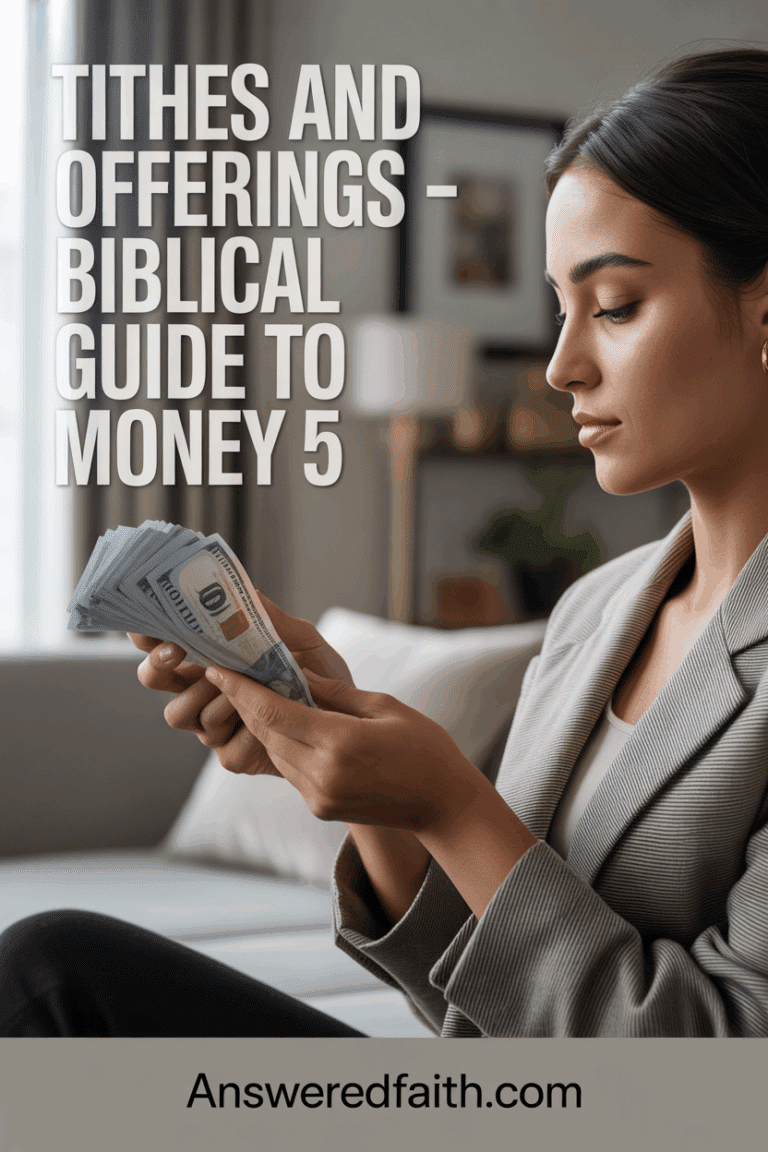 Tithes and Offerings: A Biblical Guide to Managing Money 5