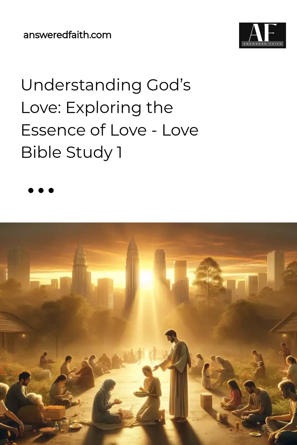 Understanding God's Love: Exploring the Essence of Love - Love Bible ...