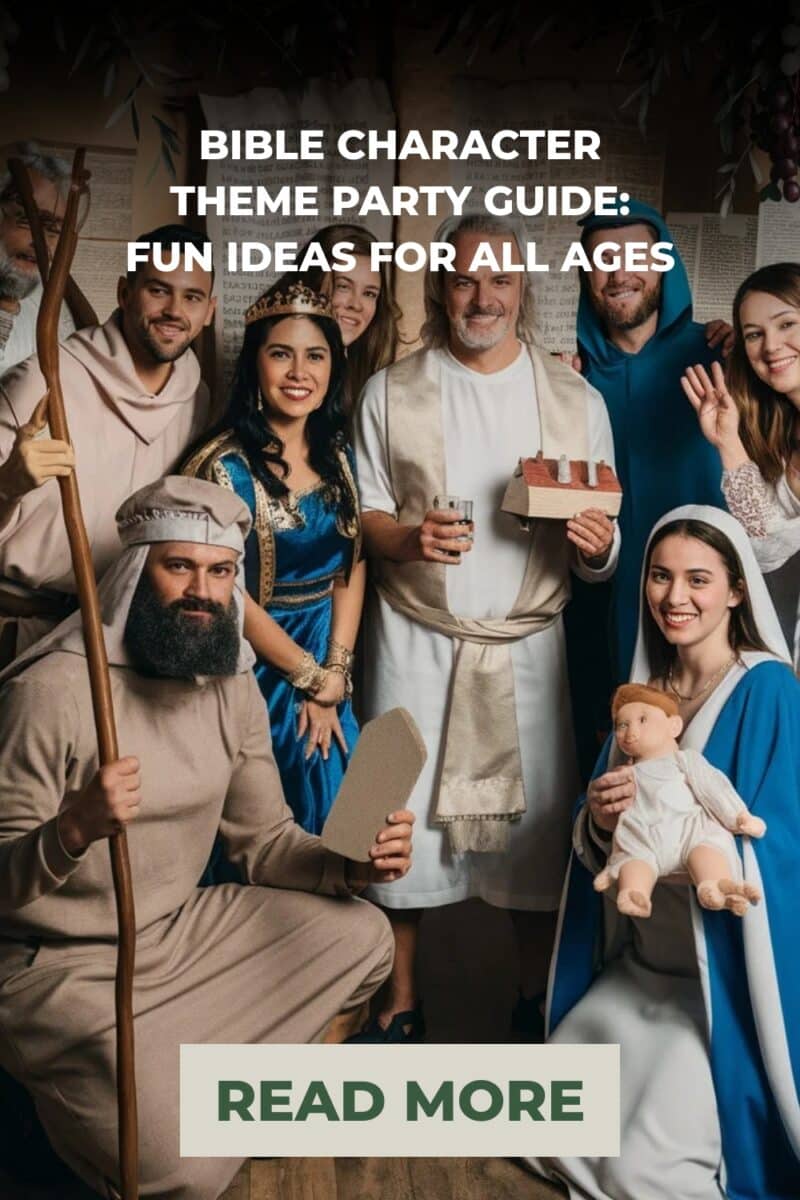 Bible Character Theme Party Guide: Fun Ideas for All Ages