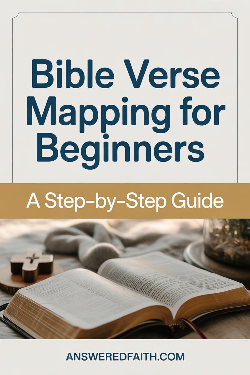 Beginner's Guide to Bible Verse Mapping: Deepen Your Scripture Engagement