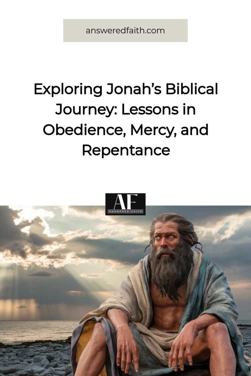 Exploring Jonah's Biblical Journey: Lessons in Obedience, Mercy, and ...
