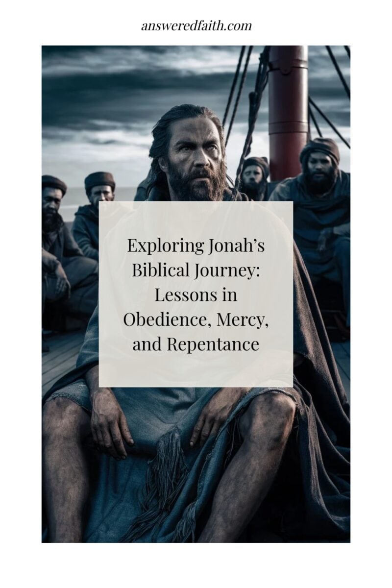 Exploring Jonah's Biblical Journey: Lessons in Obedience, Mercy, and ...