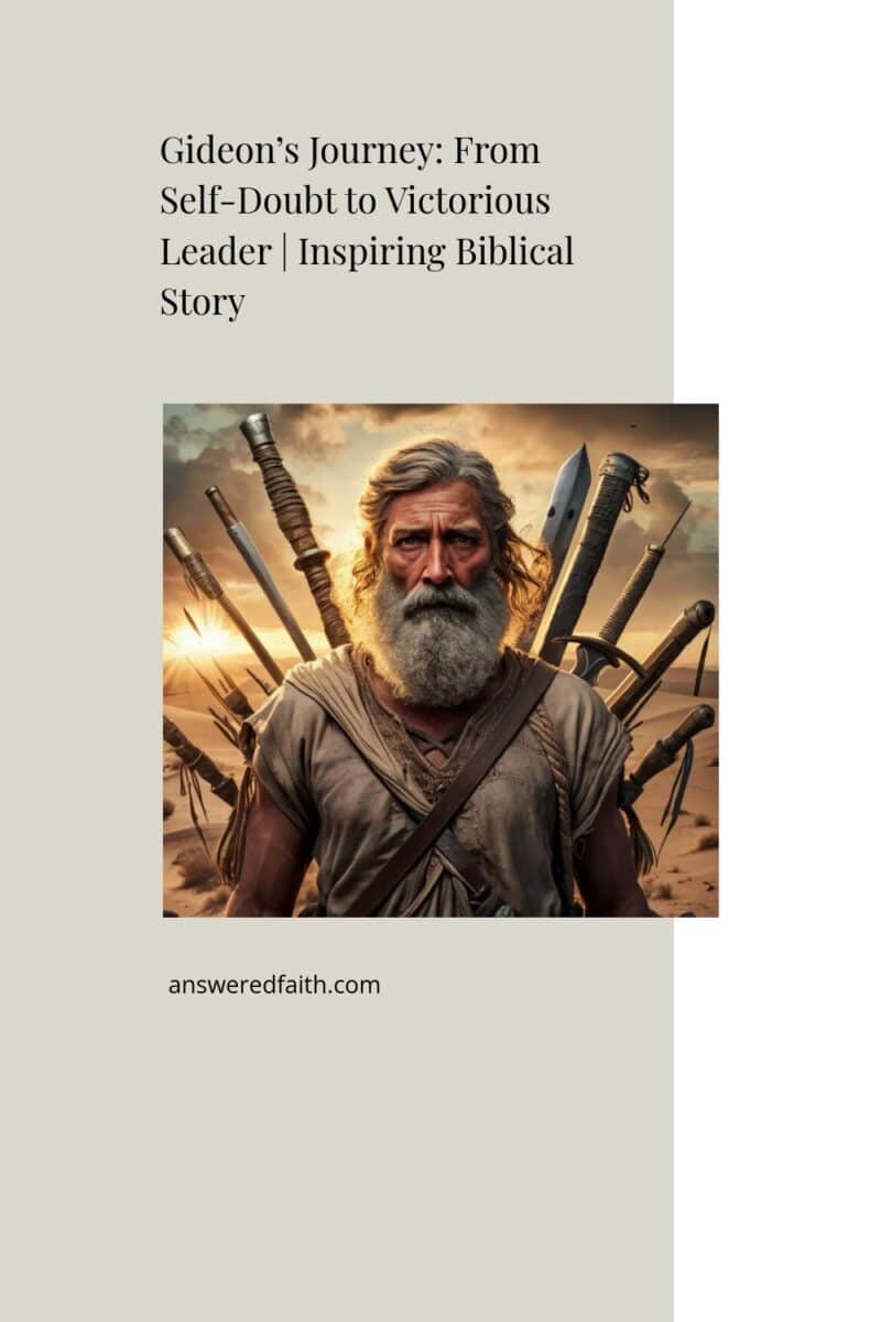 Gideon's Journey: From Self-Doubt to Victorious Leader | Inspiring ...
