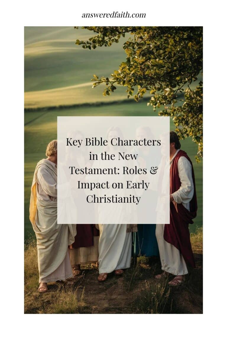 Key Bible Characters in the New Testament: Roles & Impact on Early ...