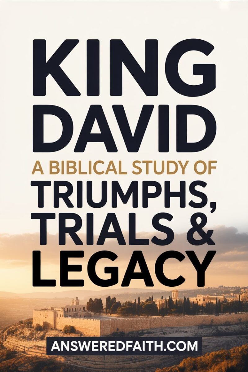 David in the Bible: A Journey of Triumphs, Trials, and Legacy