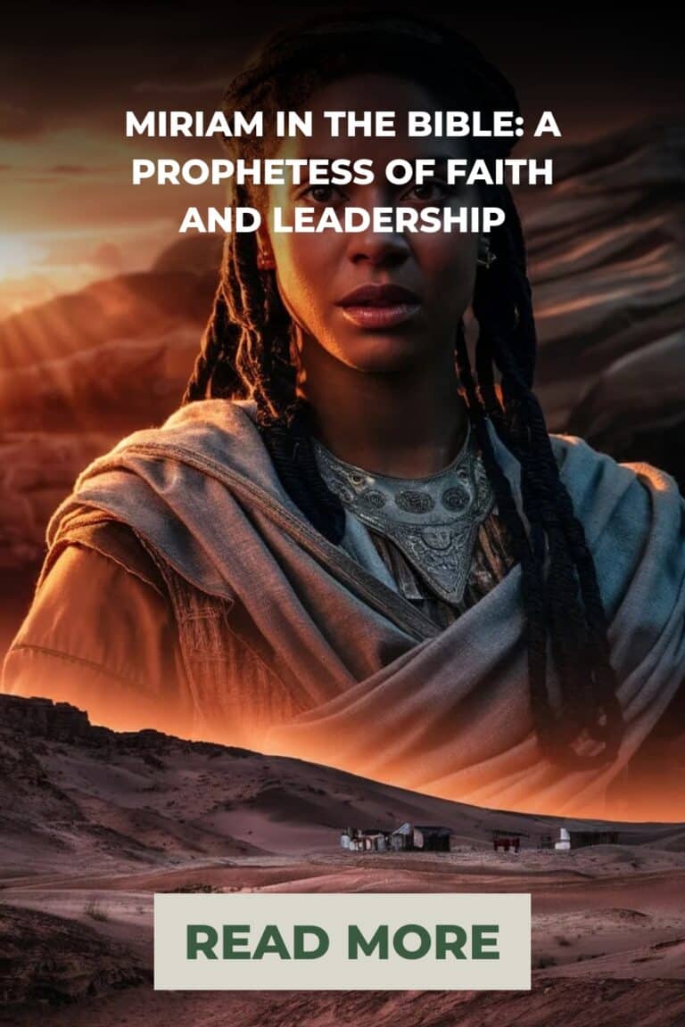 Miriam in the Bible: A Prophetess of Faith and Leadership