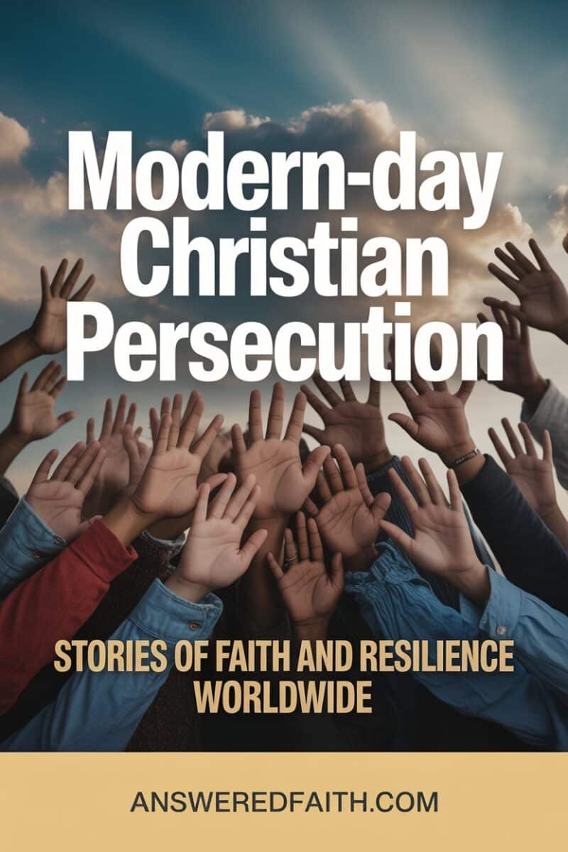 Stories of Faith & Resilience: Modern-Day Christian Persecution Worldwide