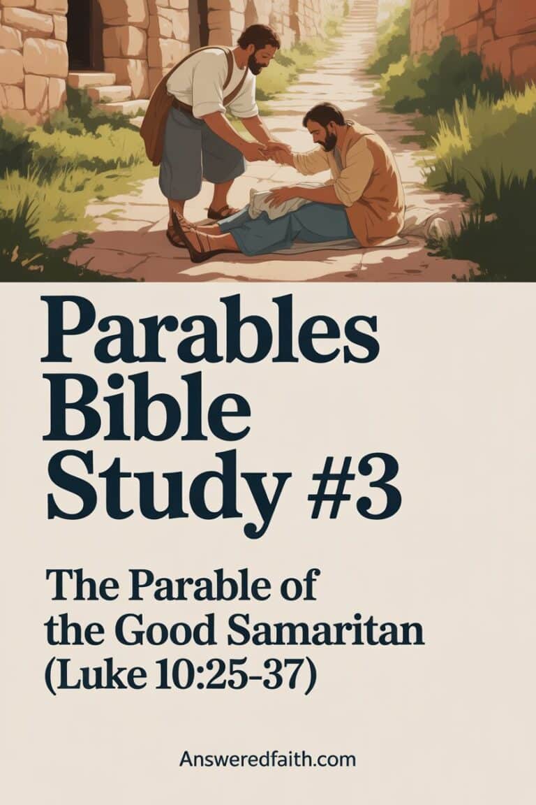 Exploring the Parable of the Good Samaritan | Bible Study #3