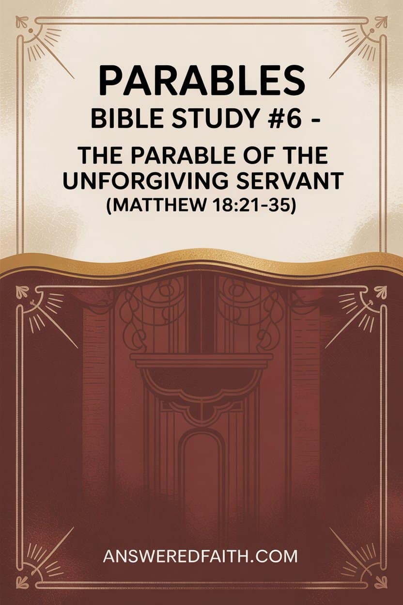 Understanding Forgiveness: The Parable of the Unforgiving Servant ...