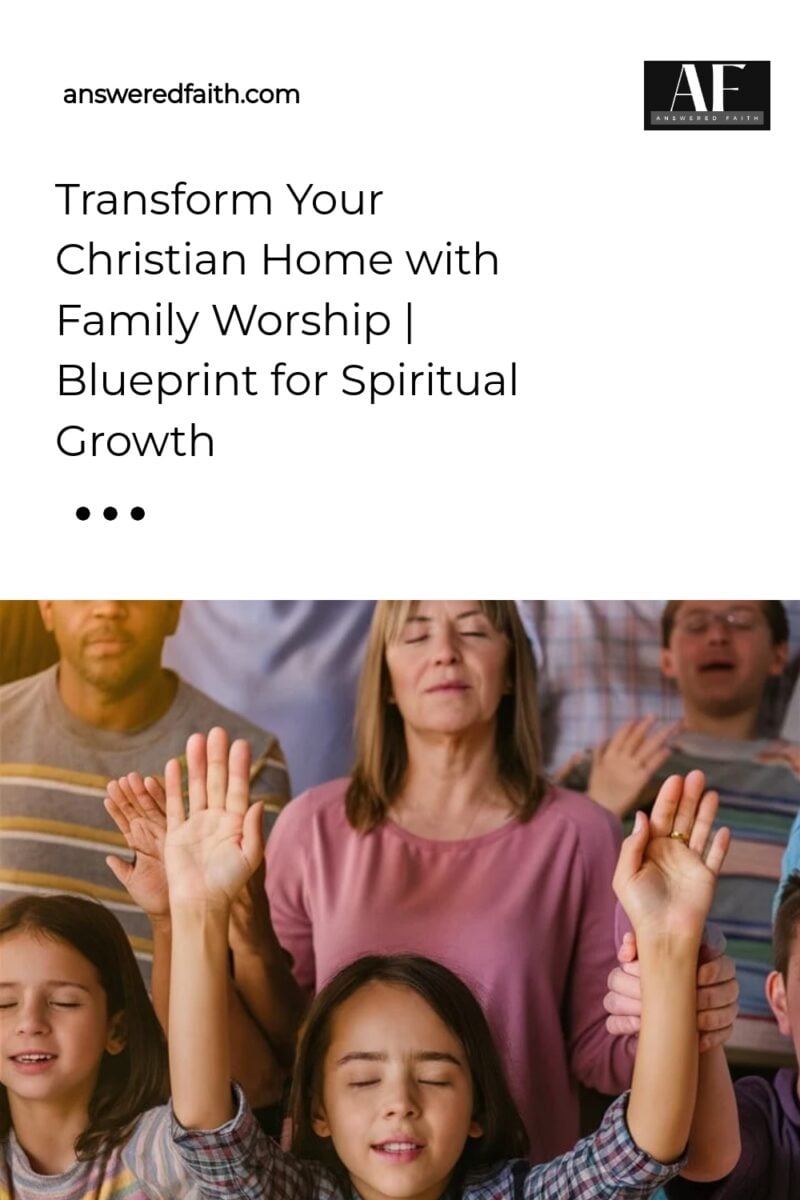 Transform Your Christian Home with Family Worship | Blueprint for ...