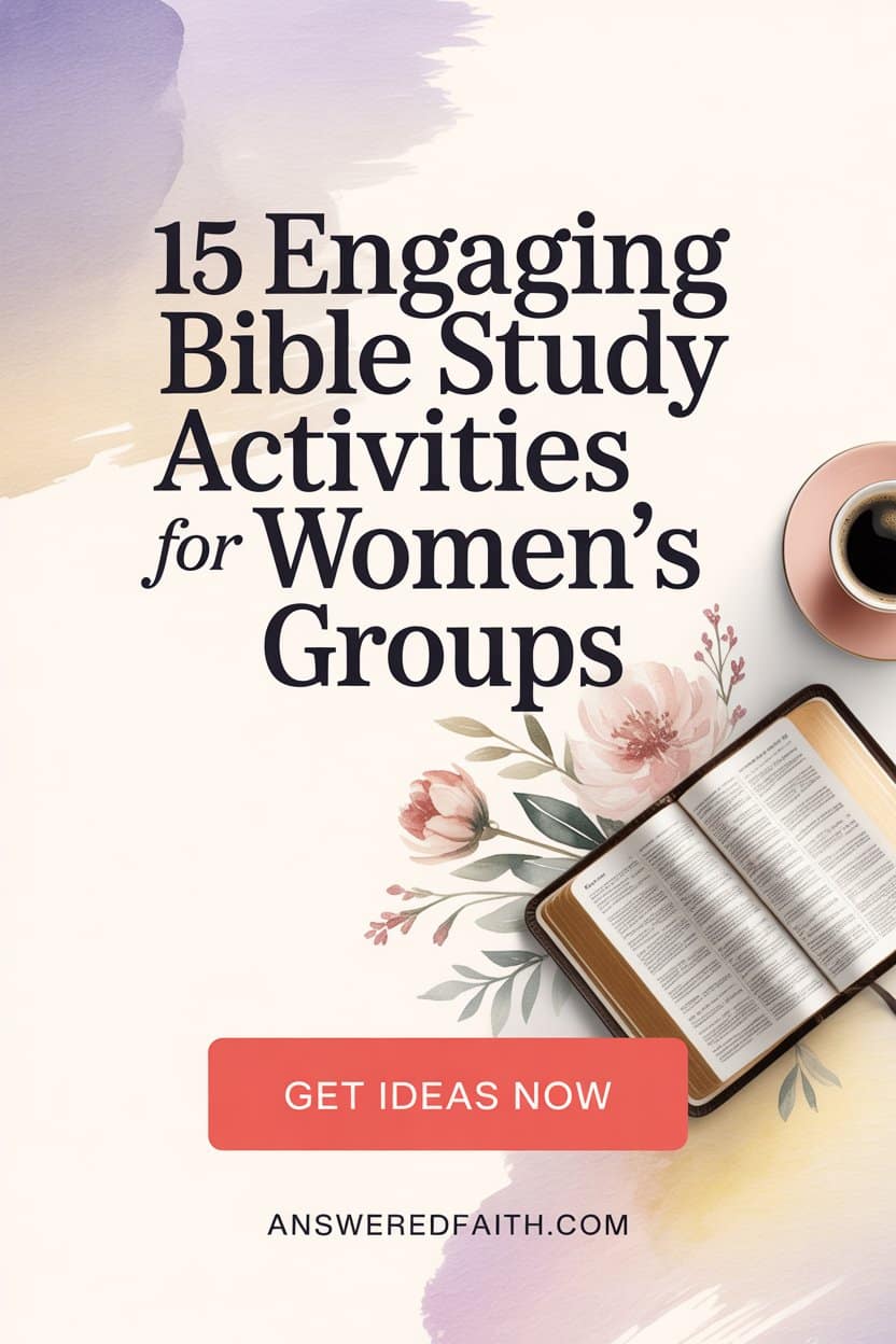 15 Engaging Bible Study Activities for Women's Groups
