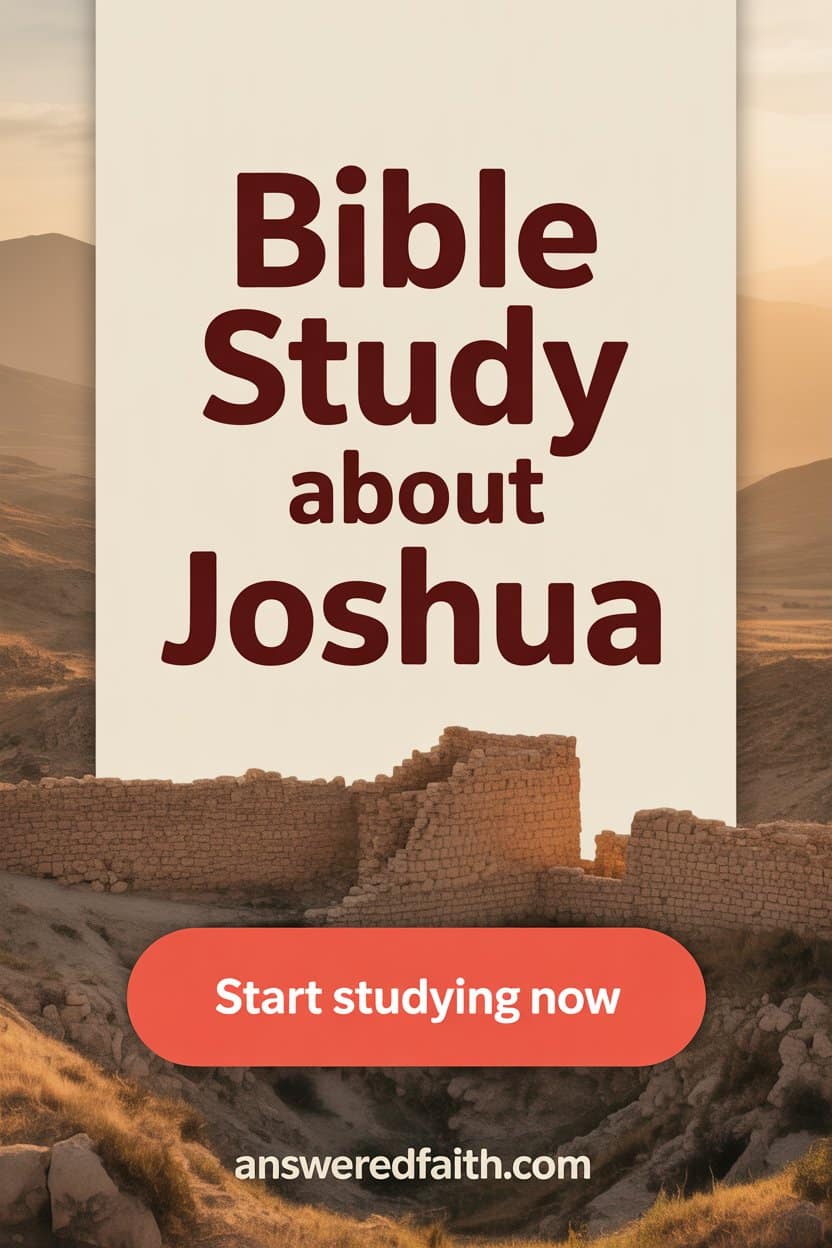 Discover Courageous Faith: Lessons from Joshua's Inspiring Journey