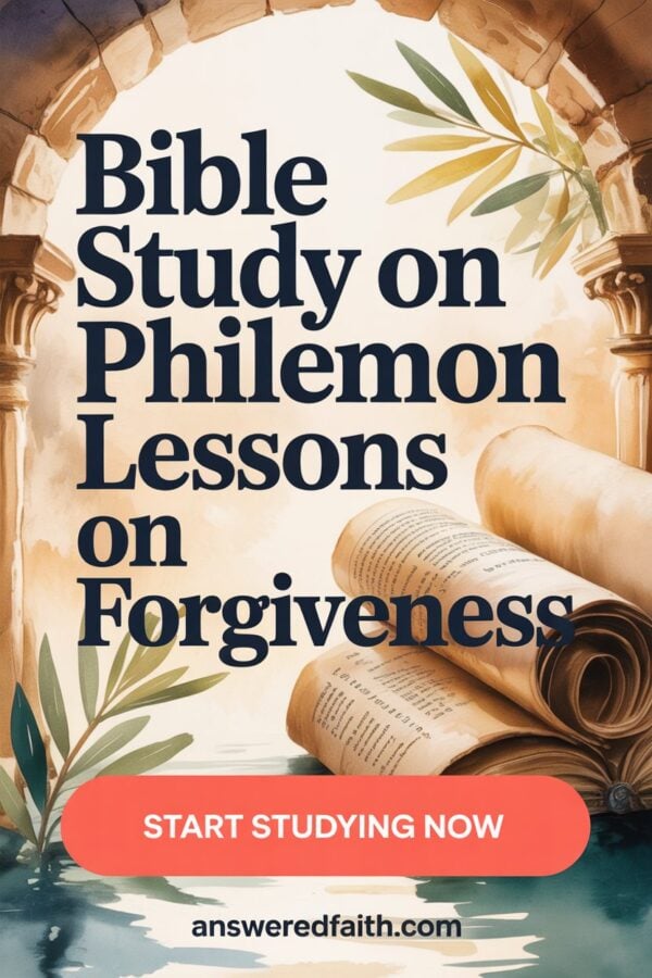 Transformative Lessons on Forgiveness & Reconciliation from Philemon