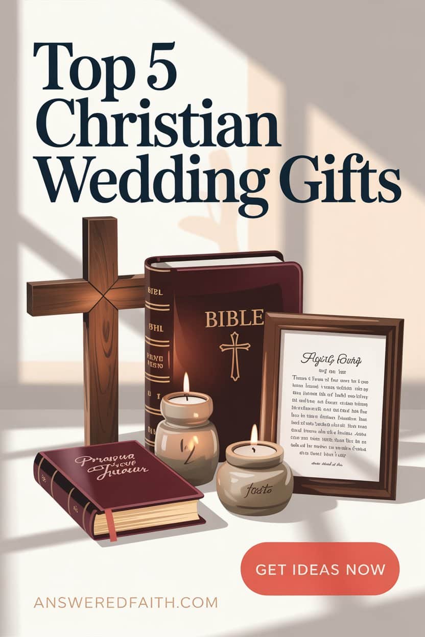 Top 5 Meaningful Christian Wedding Gifts for Newlyweds - Celebrate Love ...