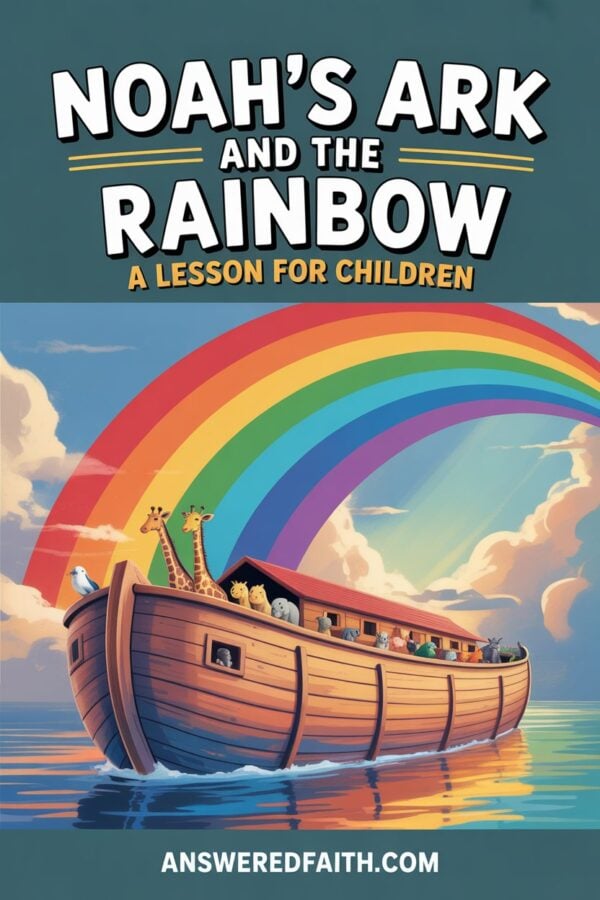 Fun & Meaningful Rainbow Bible Lesson for Kids: Explore God's Promise