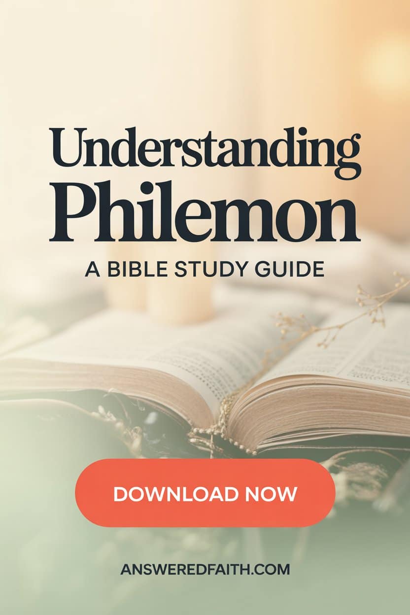 Transformative Lessons on Forgiveness & Reconciliation from Philemon
