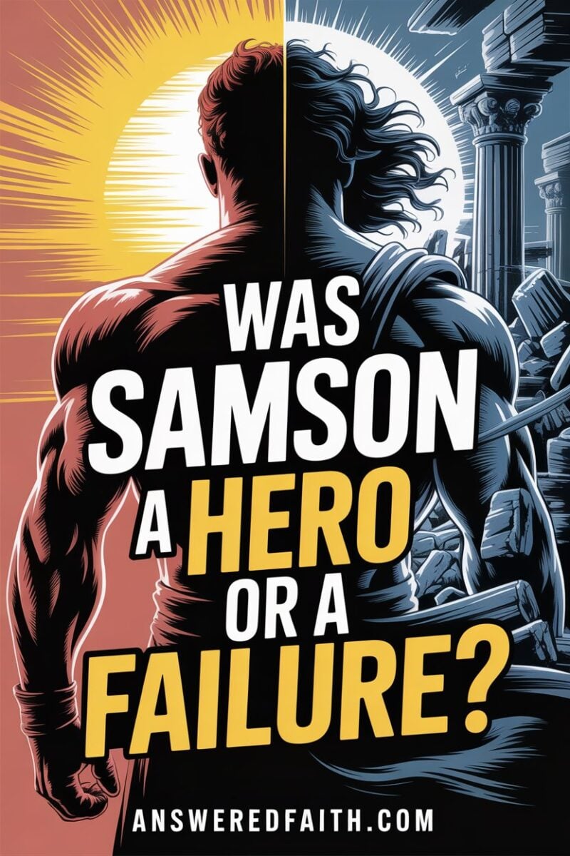 Unveiling Samson: Lessons from a Flawed Hero of Strength and Faith