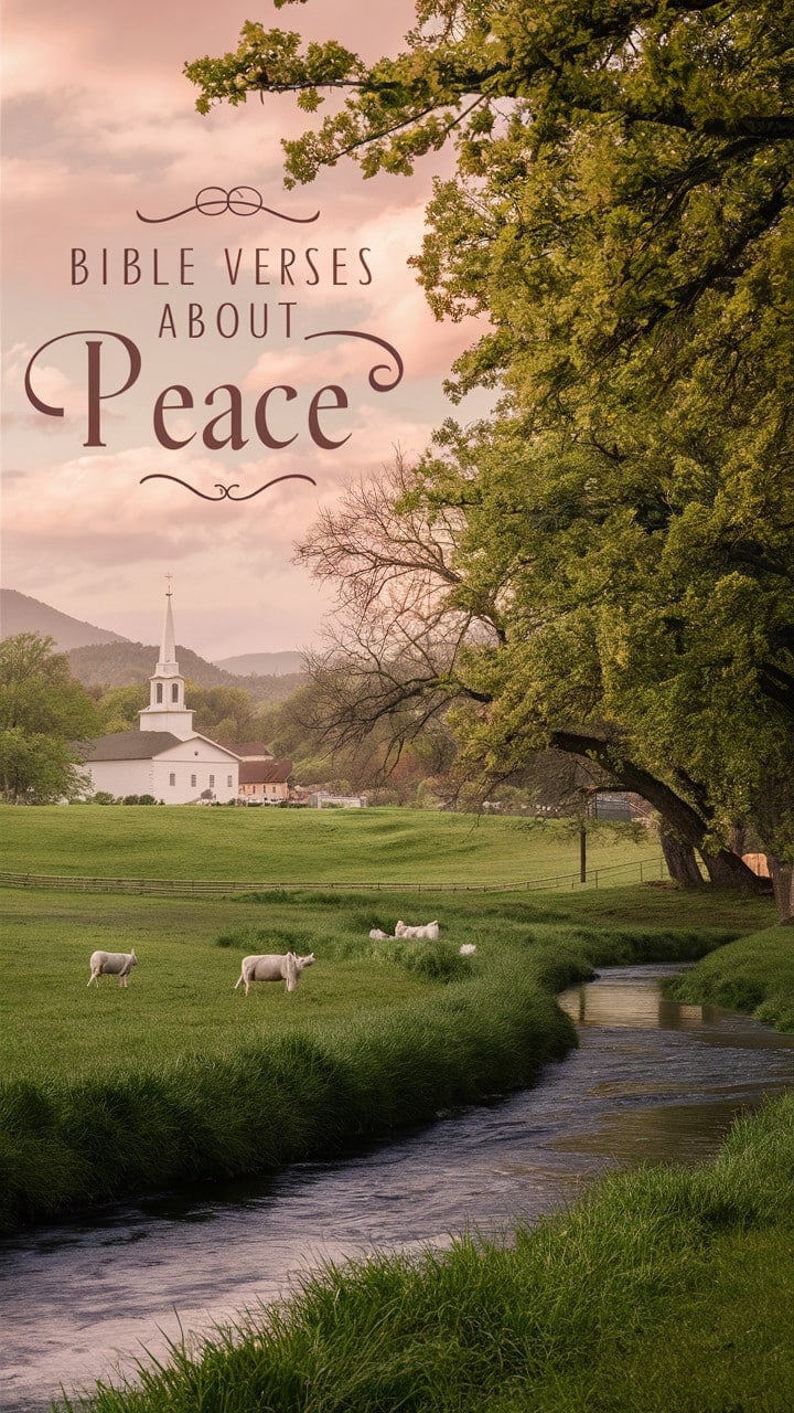 20 Comforting Bible Quotes on Peace - Find Serenity and Hope Amidst Chaos