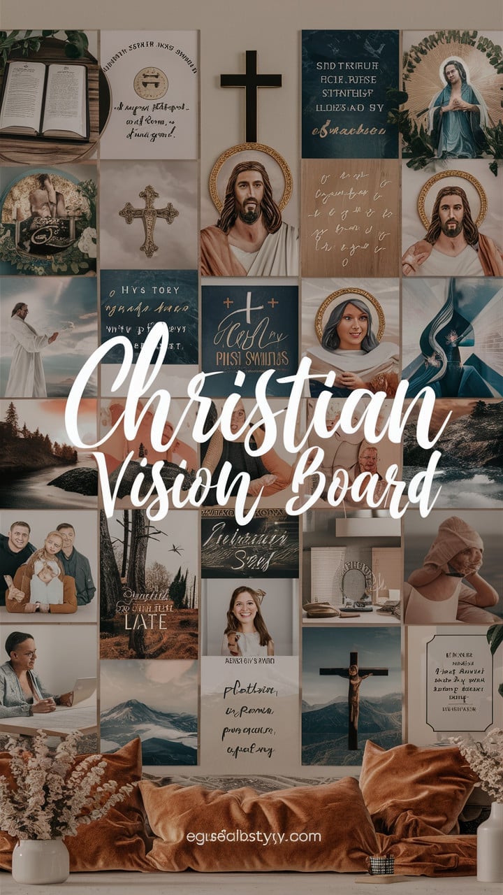 Christian Vision Board Ideas: Align Your Goals with Bible Verses & Promises