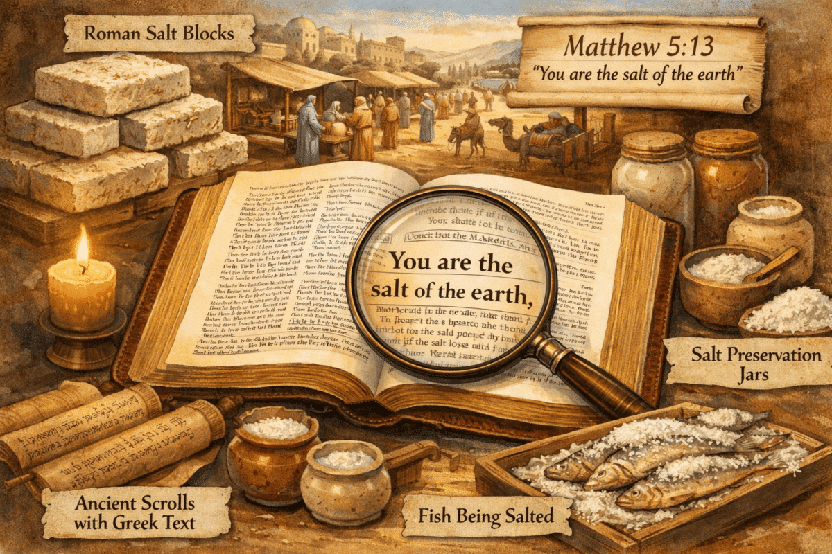 Be the Salt of the Earth: A Powerful Bible Lesson on Shining Light in ...