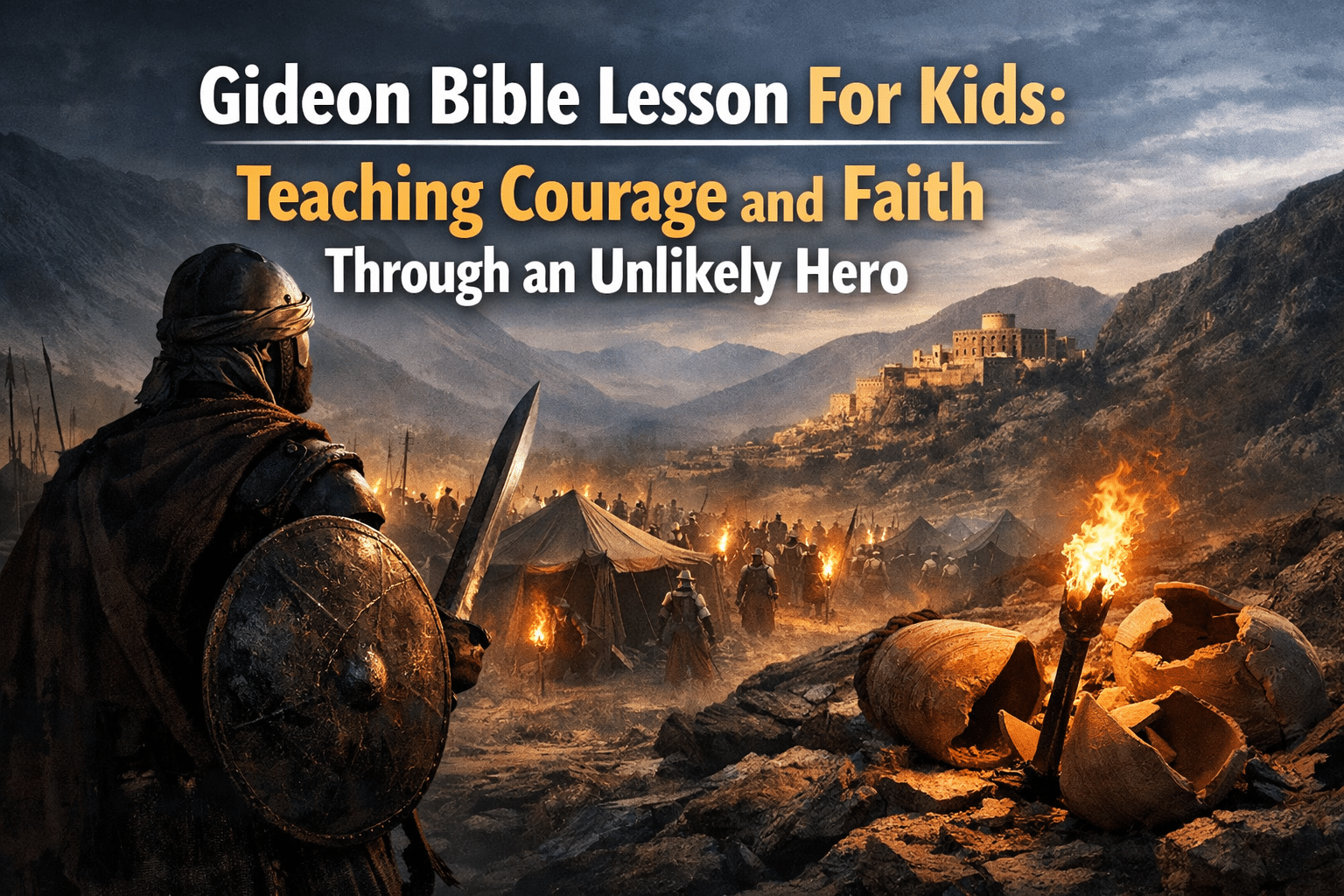 Gideon's Mighty Victory: Faith Lessons for Kids