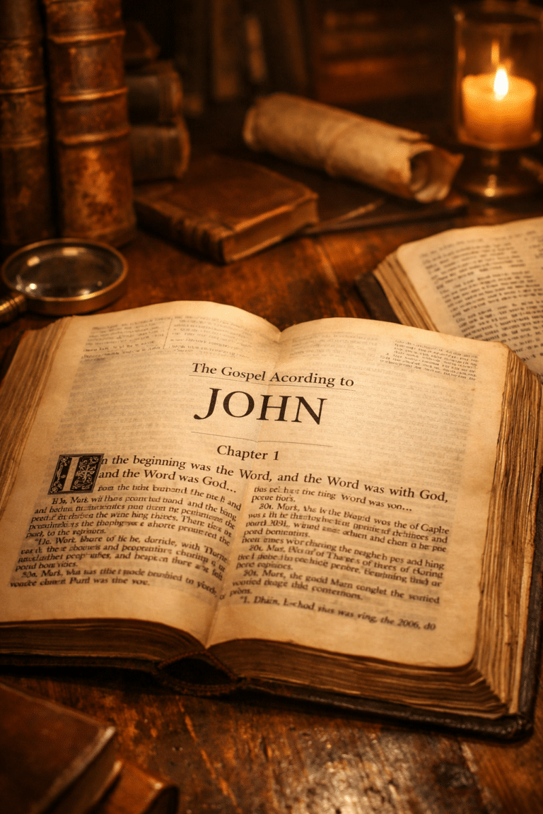 Explore John's Gospel: Transformative Bible Study Plan