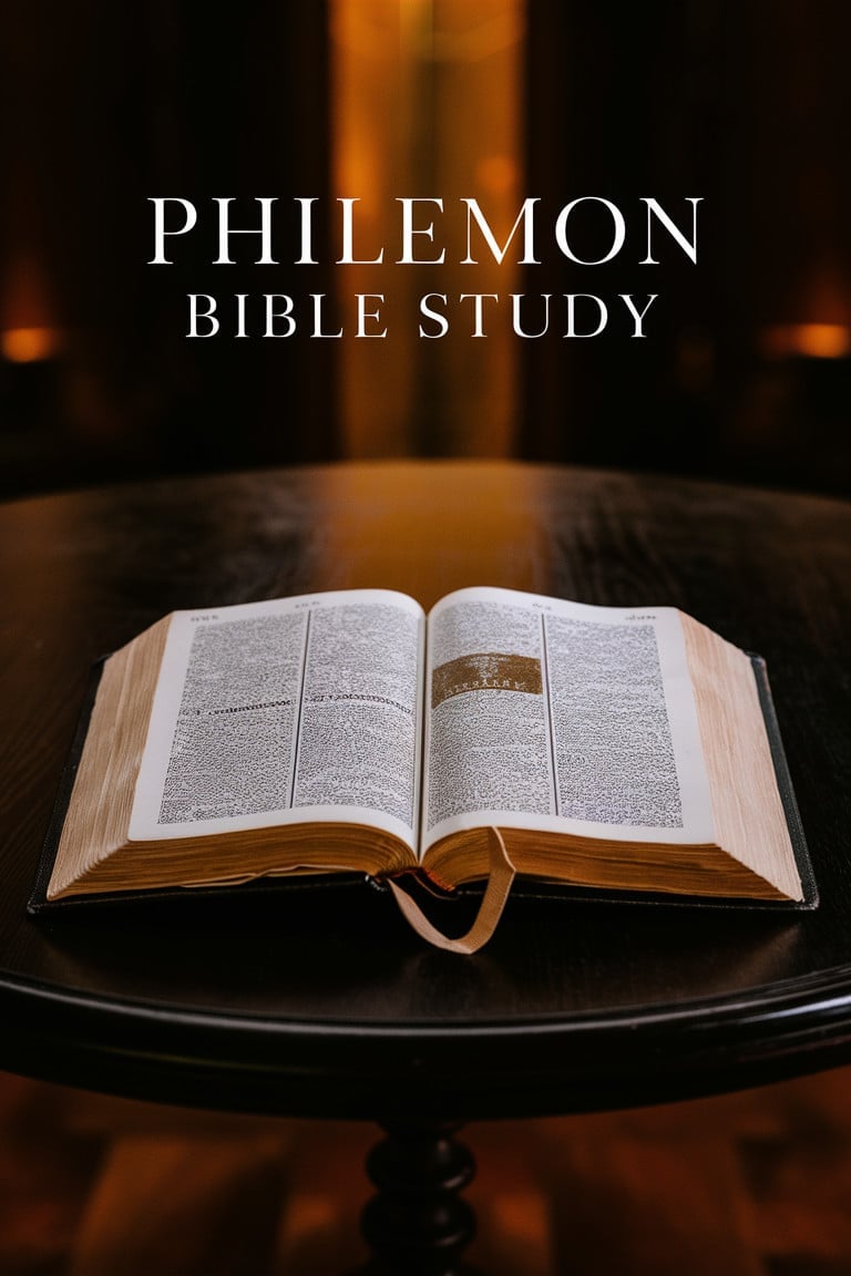 Transformative Lessons on Forgiveness & Reconciliation from Philemon