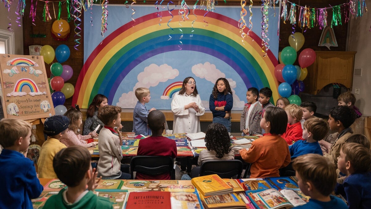 Fun & Meaningful Rainbow Bible Lesson for Kids: Explore God's Promise