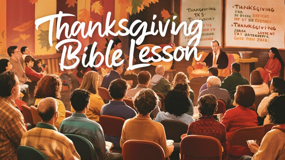 Unleashing God's Power: Thanksgiving Bible Study Guide