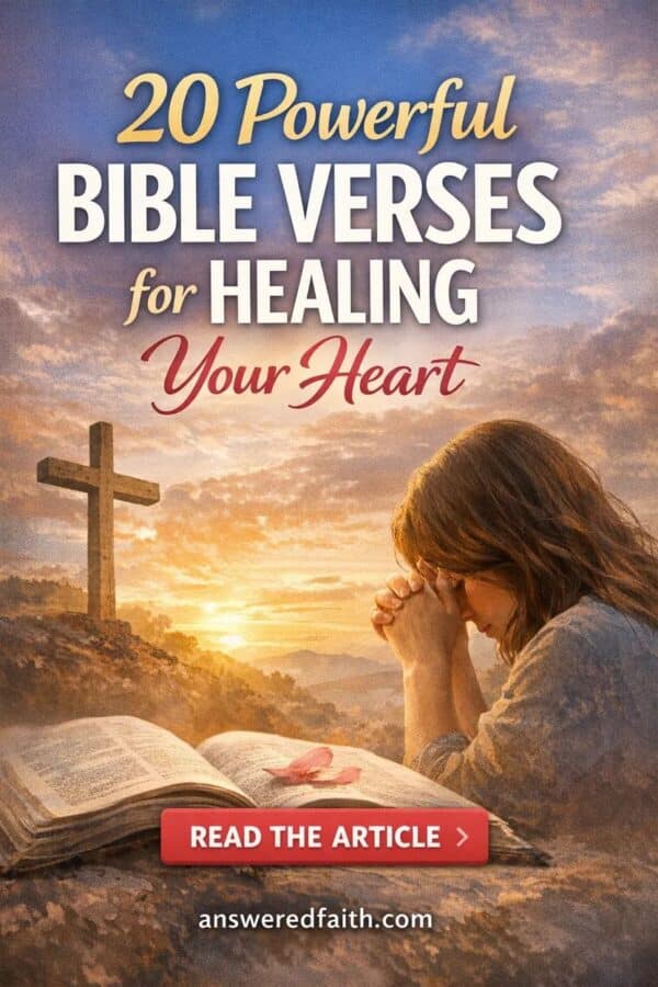 Healing Your Heart: 20 Powerful Bible Verses for Emotional Restoration