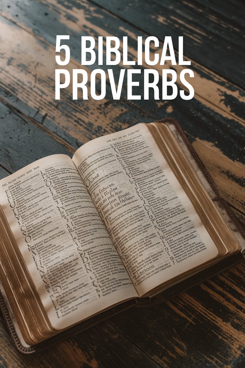 Transform Your Life with 5 Biblical Proverbs Today