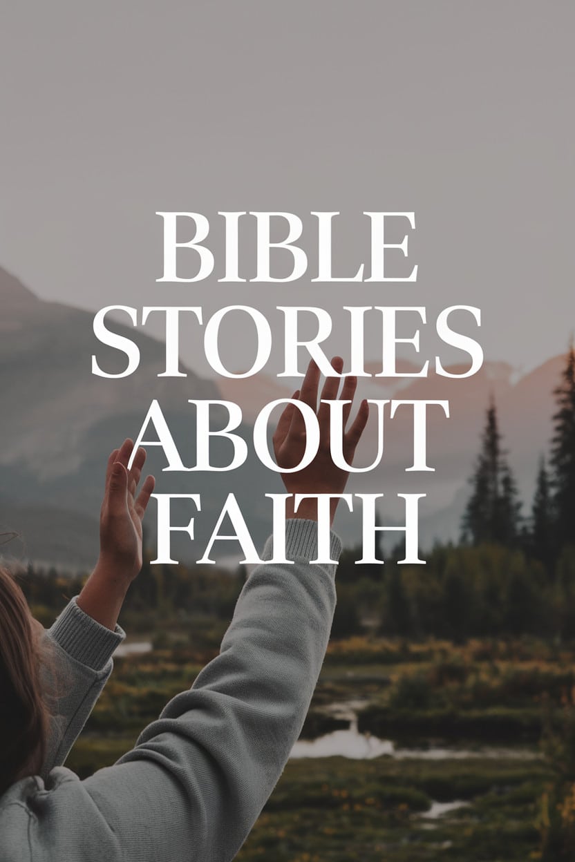 Transforming Life: Bible Stories That Illustrate Unwavering Faith