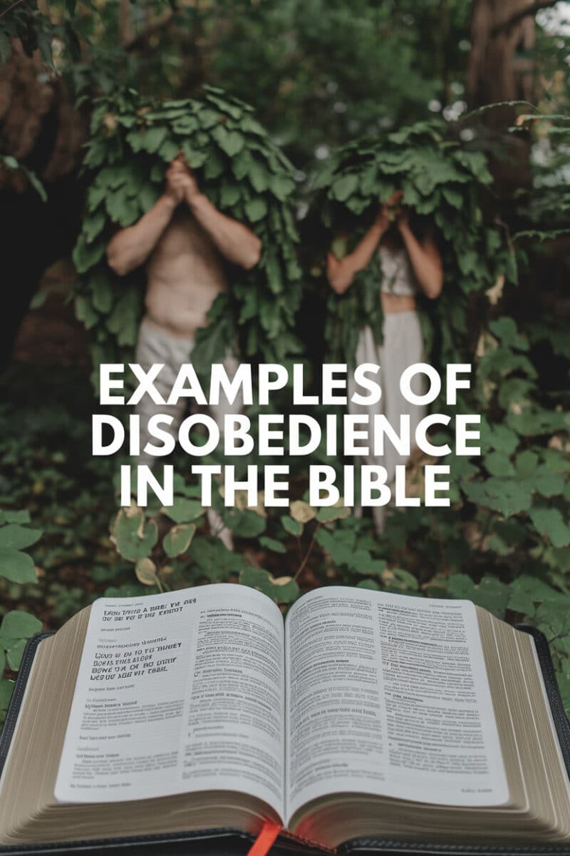 Consequences of Disobedience in the Bible Explained