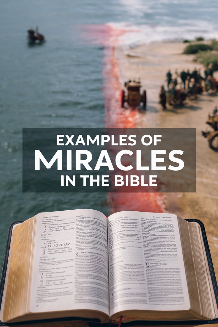 Key Bible Miracles: Examples of God's Love and Power