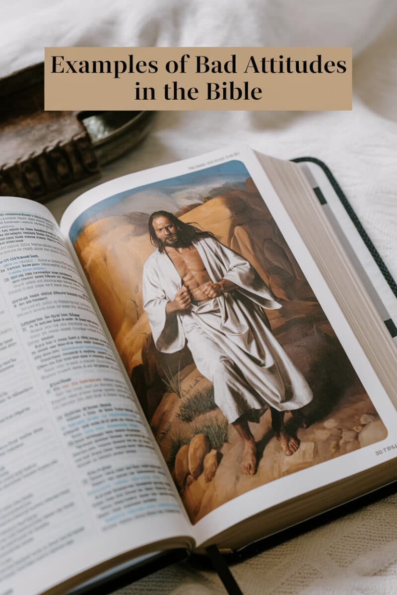 7 Bad Attitudes in the Bible and Their Lessons for Us