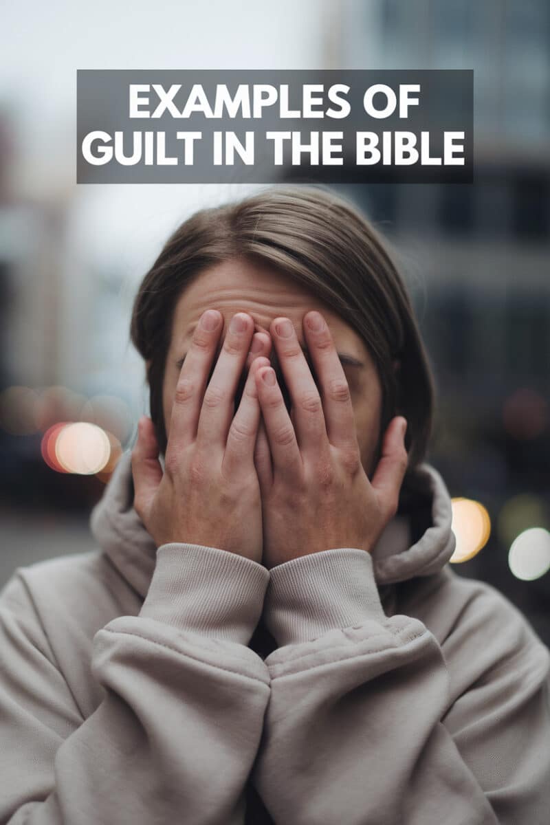 Understanding Guilt in the Bible: Key Stories Explained